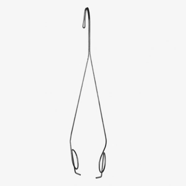 Double Wire Plastic Pot Hanger - OrchidSupply.com